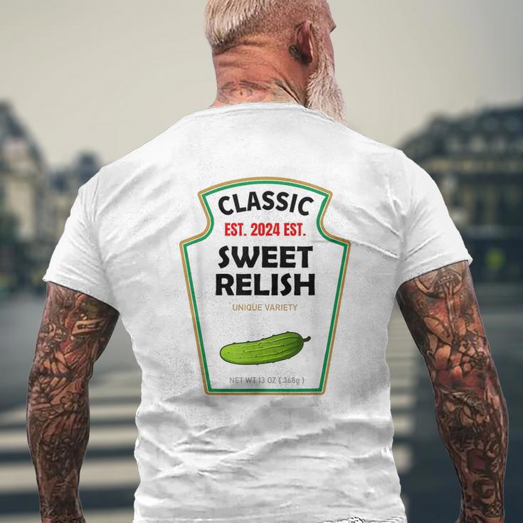Sweet Relish Diy Halloween Costume Condiment Green Pickle Men's T-shirt ...