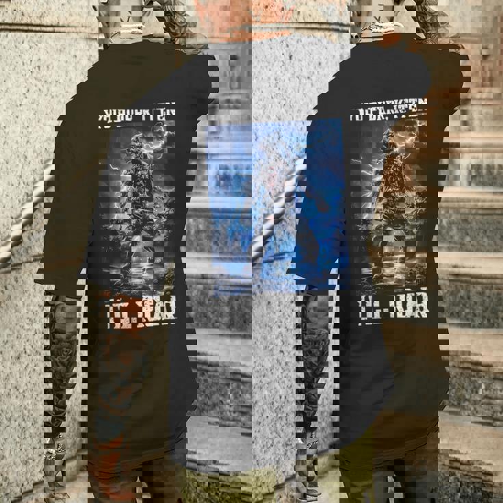 Daddy Wolf Protector Kitten Meme Cringy Alpha Wolf Graphic Men's T ...