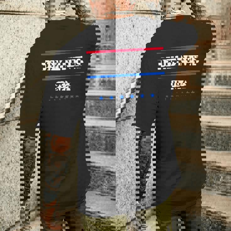 Deez Nuts 2024 Meme Campaign Men's T-shirt Back Print - Monsterry AU