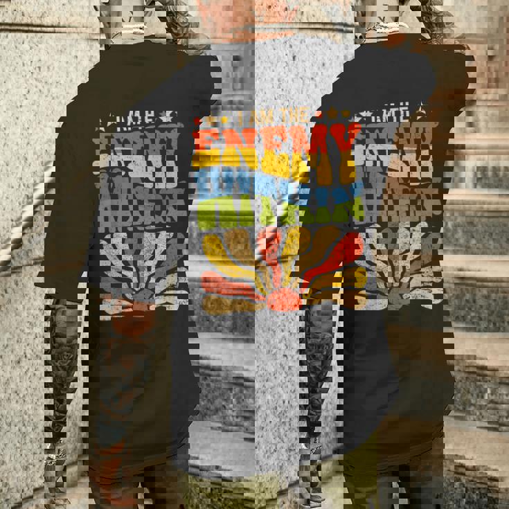 I Am The Enemy Within America I Am The Enemy Within Men's T-shirt Back ...