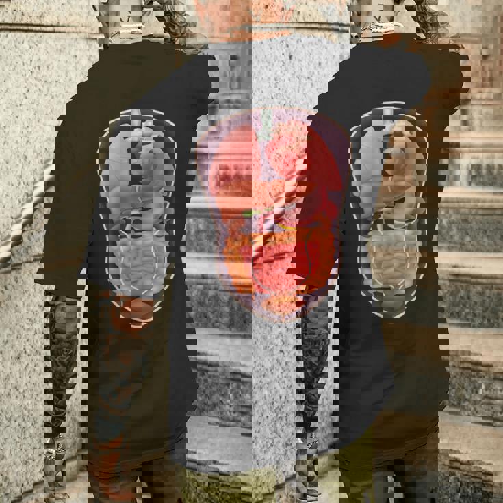 Human Body Internal Organs Muscles Anatomy Halloween Costume Men's Back ...