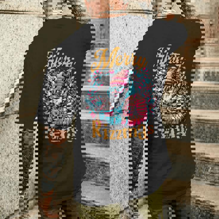 Merry Rizzmas Viral Influencer Skibidi Christams Brain Rot Men's T ...