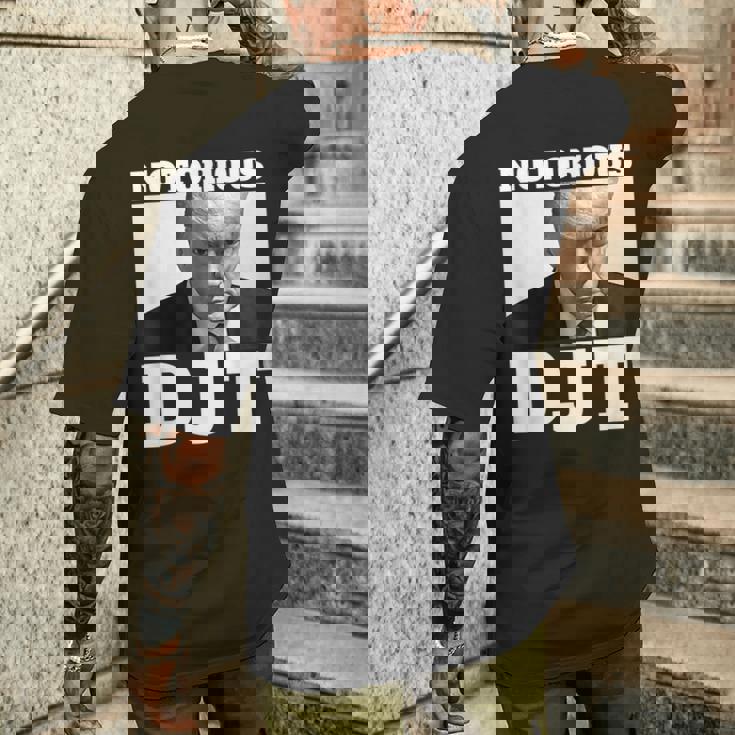 Notorious Djt President Trump 2024 Trump Hot Men's T-shirt Back Print ...