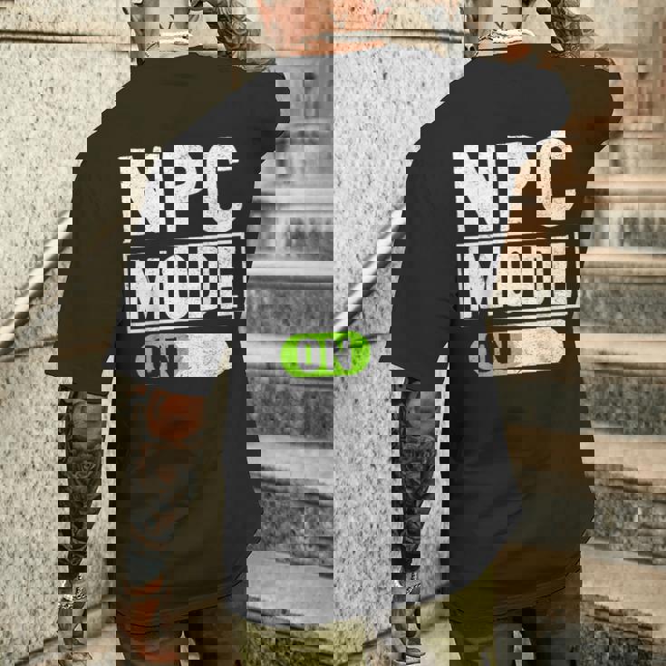 Npc Mode On Non Playable Character Non Player Character Men's T-shirt ...