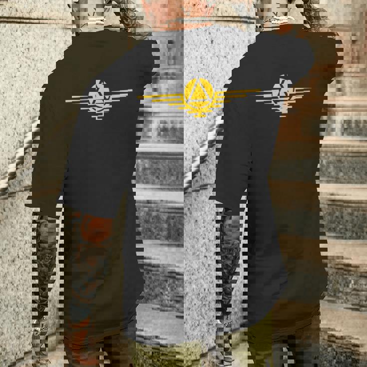 Sci-Fi Red Rising Saga Gold Sigil Logo Men's T-shirt Back Print ...