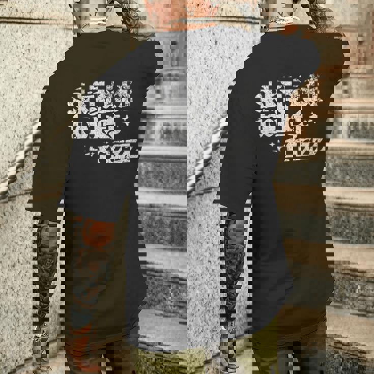 Skibidi Toilet Rizz Meme Men's T-shirt Back Print | Mazezy