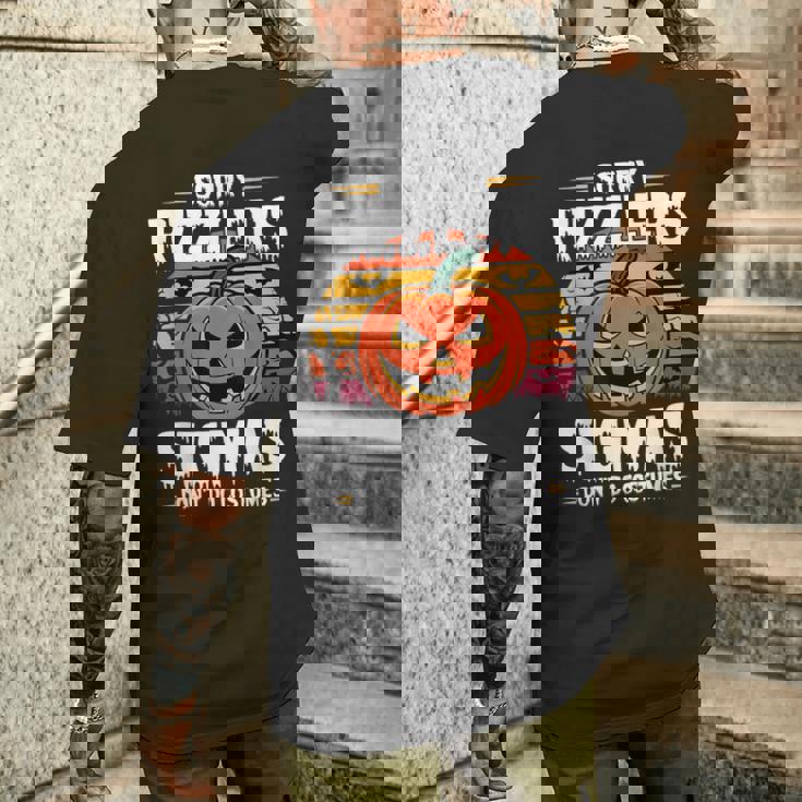 Sorry Rizzlers Sigmas Don't Do Costumes Vintage Halloween Men's T-shirt ...