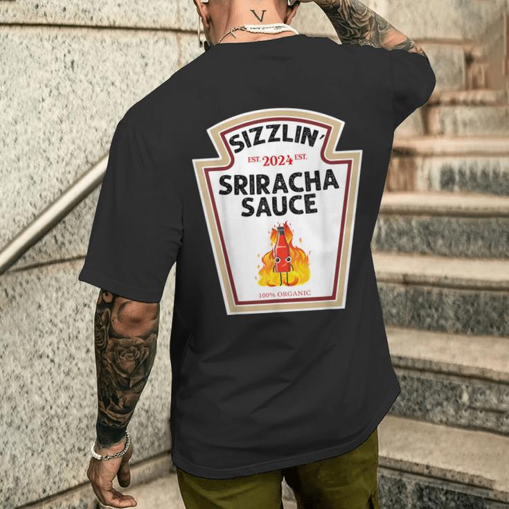 Sriracha Sauce Diy Halloween Costume Group Condiments Men's T-shirt ...
