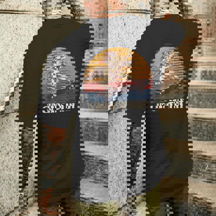 Unhinged Cringe Cupid Stunt Men's T-shirt Back Print | Mazezy