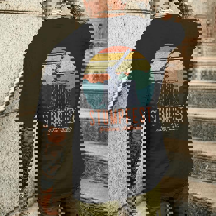 Vintage Stumpfest 2024 Brisbane Get Sweaty Men's T-shirt Back Print ...