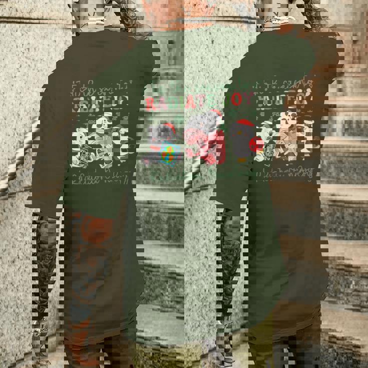 Radiation Therapy Christmas Radiation Therapy Radiology Men's T-shirt ...