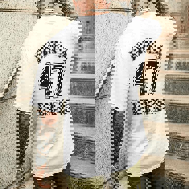 Kamala Harris 47 Team Kamala Harris 2024 Men's T-shirt Back Print ...