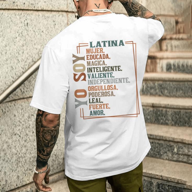 Yo Soy Latina Mujer Educada Magica Hispanic Heritage Month Men's T ...