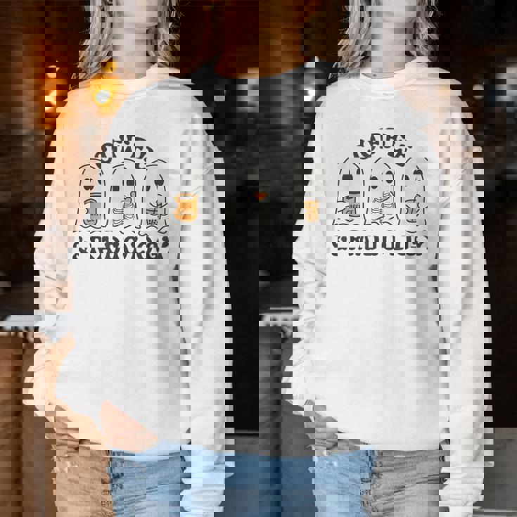 Coffee Radiology Skeleton Halloween Cute Ghost Rad Tech Women ...