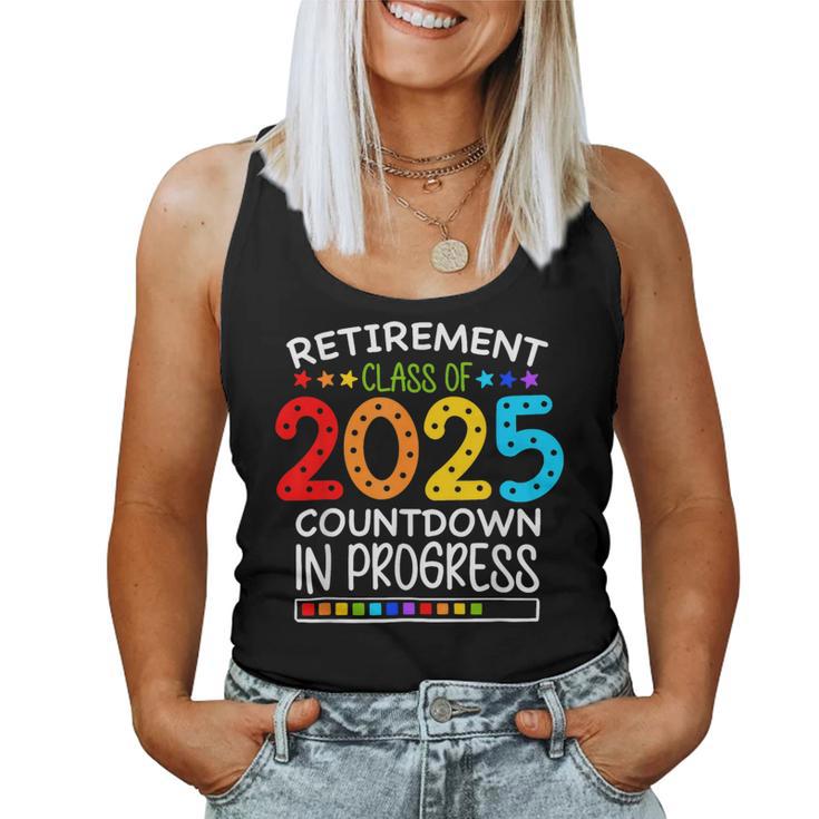Retirement Class Of 2025 Teacher Countdown Loading Teacher Women Tank ...