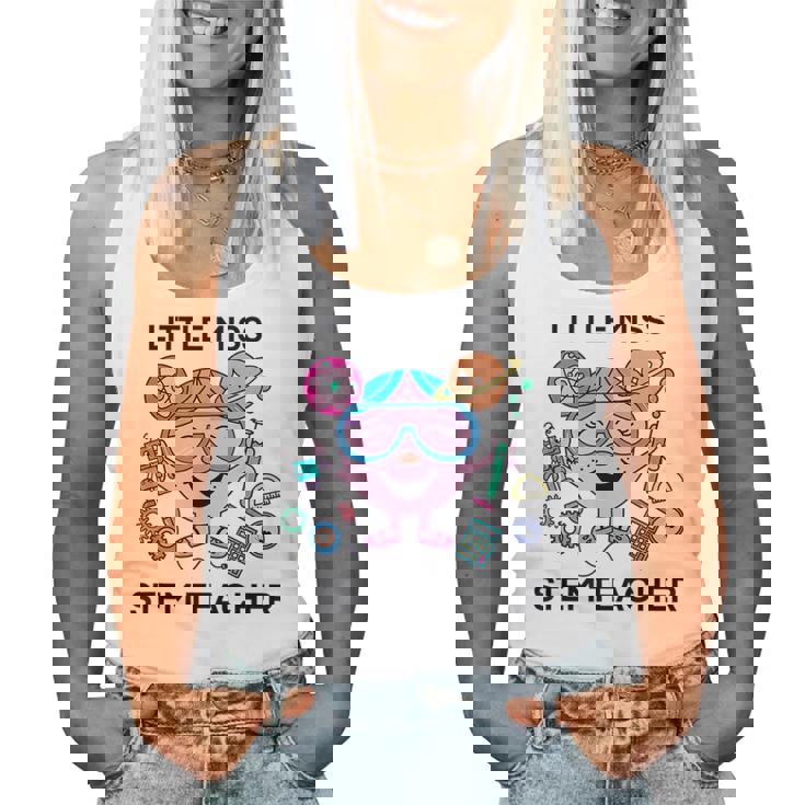 Little Miss Stem Teacher Women Tank Top - Monsterry