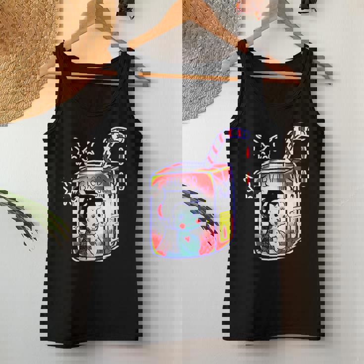 Kewpie Baby Vampire Blood Juice Juice Box Tattoo Flash Women Tank Top ...