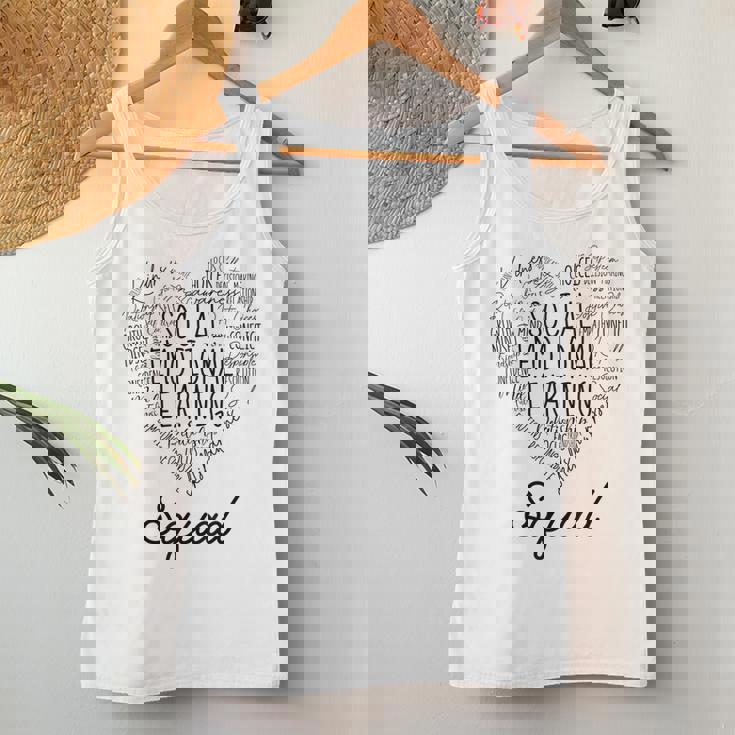 Social Emotional Learning Team Heart Counselor Teacher Sel Women Tank ...