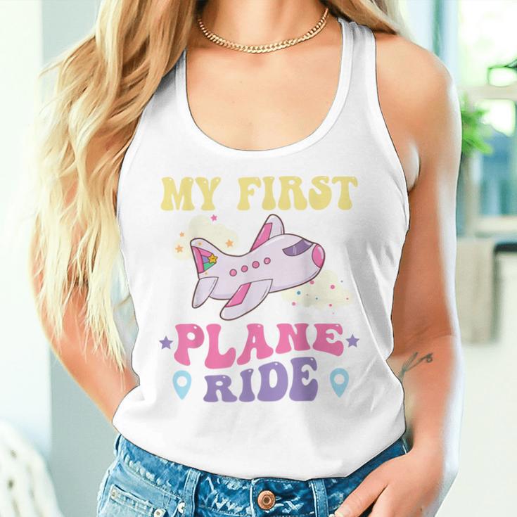 Kid My First Plane 1St Flying First-Flight Boy Girl Women Tank Top ...