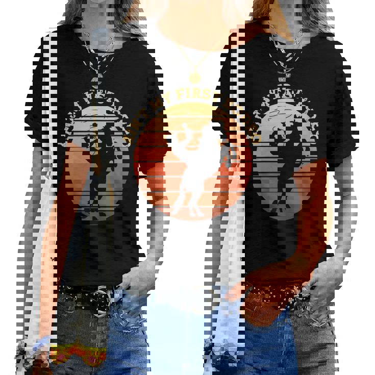 Ain't My First Rodeo Cowboy Hat Ranch Life Meme West Women T-shirt ...