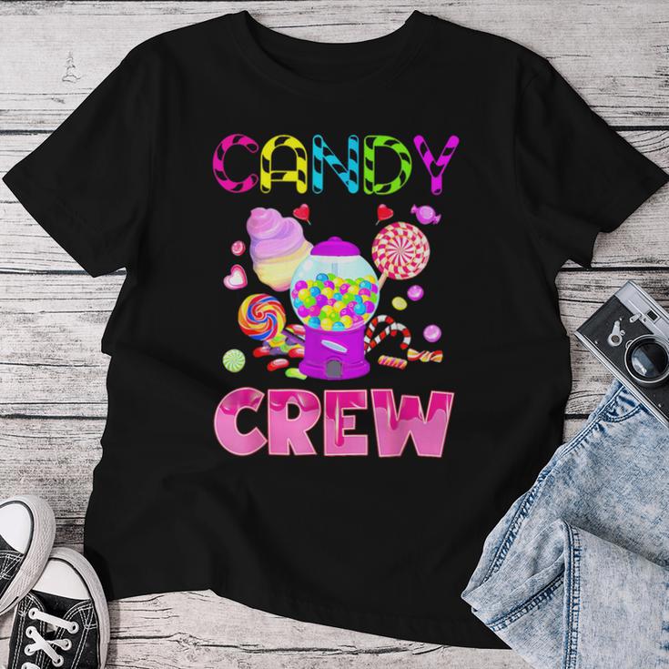 Candy Land Costume Candy Crew Sweetie Candy Squad Women T-shirt | Mazezy