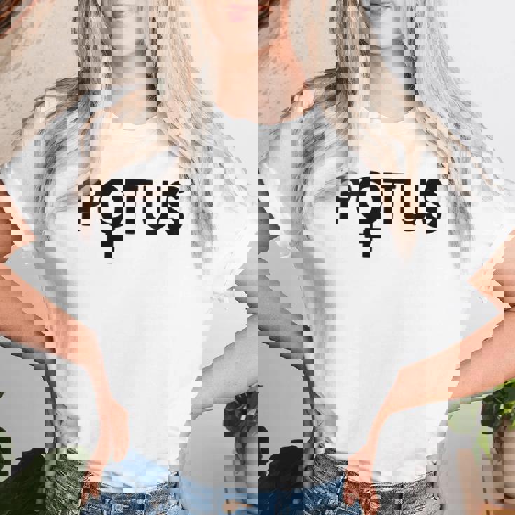 Potus Vote Venus Symbol President Of The Us Feminist Meme Women T-shirt ...