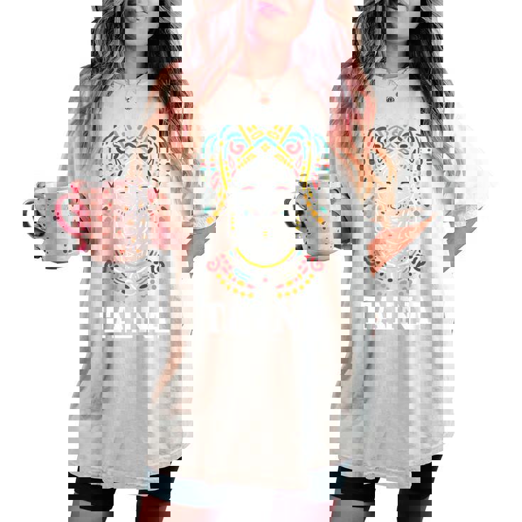 Taino Woman Boricua Boriken Indigenous Puerto Rican Taina Women T-shirt ...