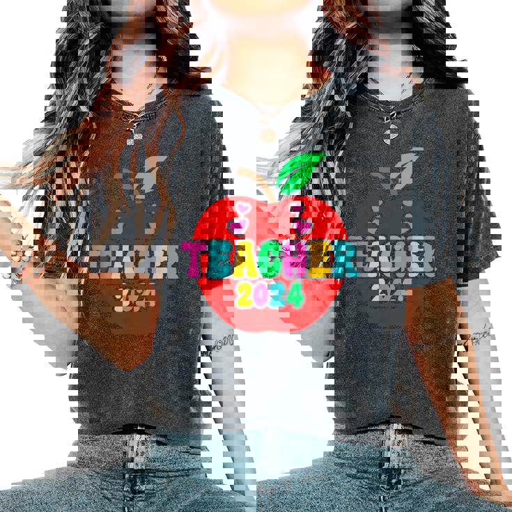 Future Teacher 2024 Student Teacher In Progress 2024 Women's Oversized ...