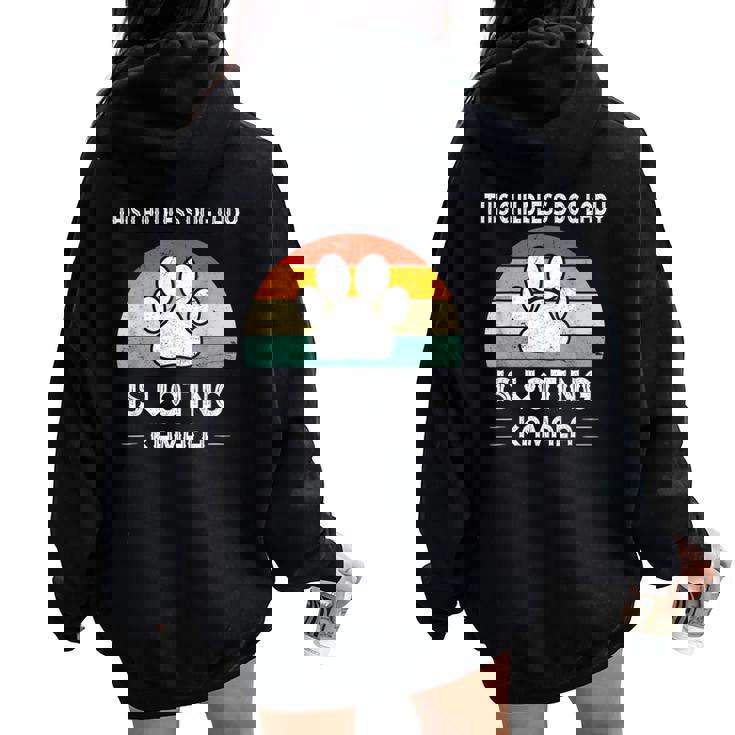 This Childless Dog Lady Is Voting Kamala Dog Ladies Women Oversized ...