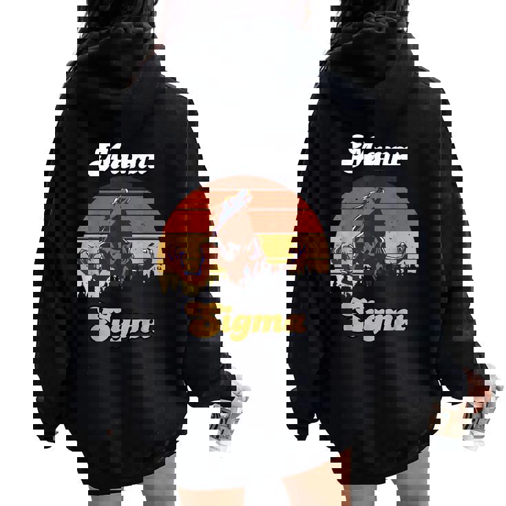 Sigma Mama Wolf Matching Family Tribe Wolves Moon Wife Mom Women ...