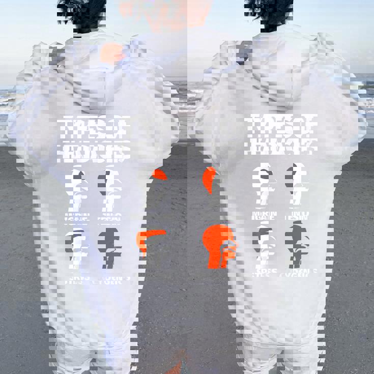 Cryogenics Sayings Headache Meme Women Oversized Hoodie Back Print ...