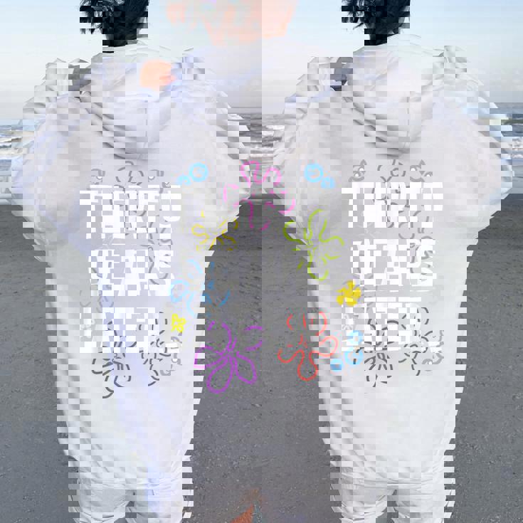 Thirty Years Later 30 Year Old Birthday Brother Sister Women Oversized Hoodie Back Print ...