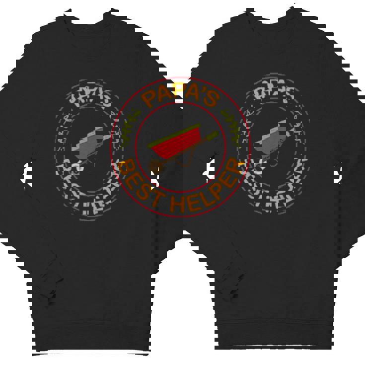 Kids Papa's Best Helper With Wheelbarrow For A Daughter Son Youth ...