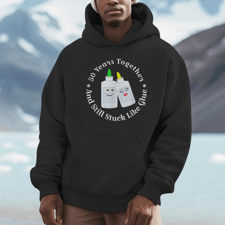 50 Years Together Still Stuck Like Glue Tshirt Anniversary Unisex ...