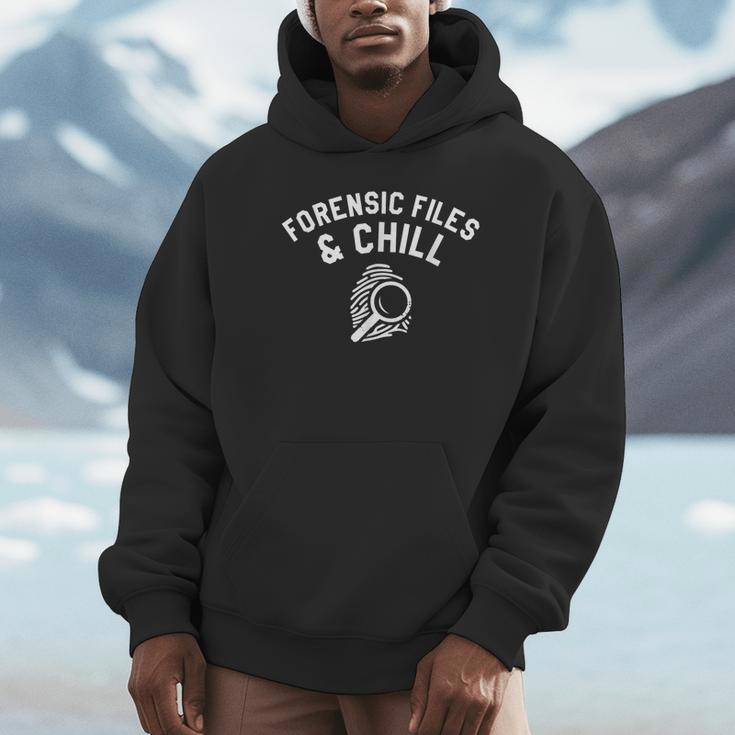 Forensic Files & Chill Forensic Investigator Detective Unisex Hoodie ...