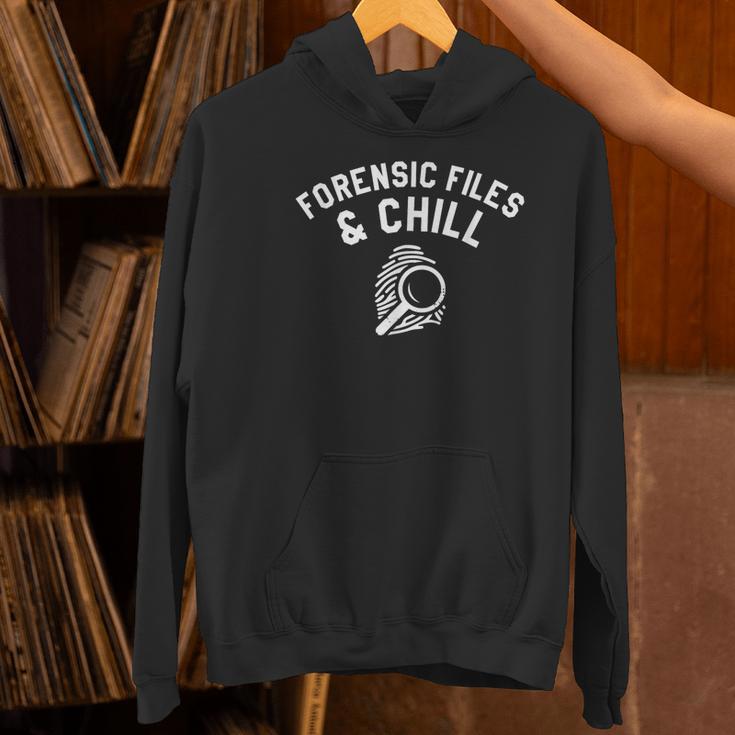 Forensic Files & Chill Forensic Investigator Detective Unisex Hoodie ...