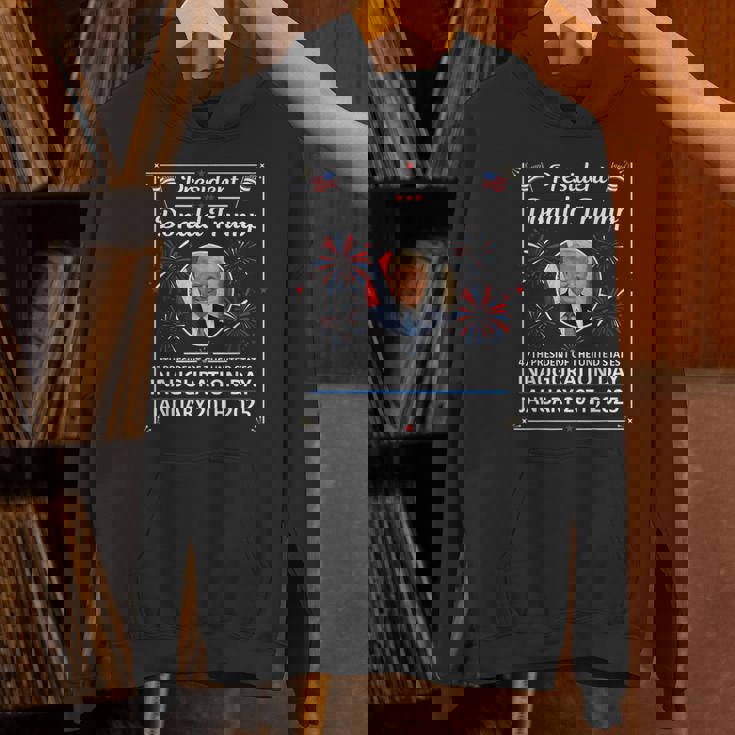 President Donald Trump Inauguration Day 2025 Memorabilia Unisex Hoodie ...