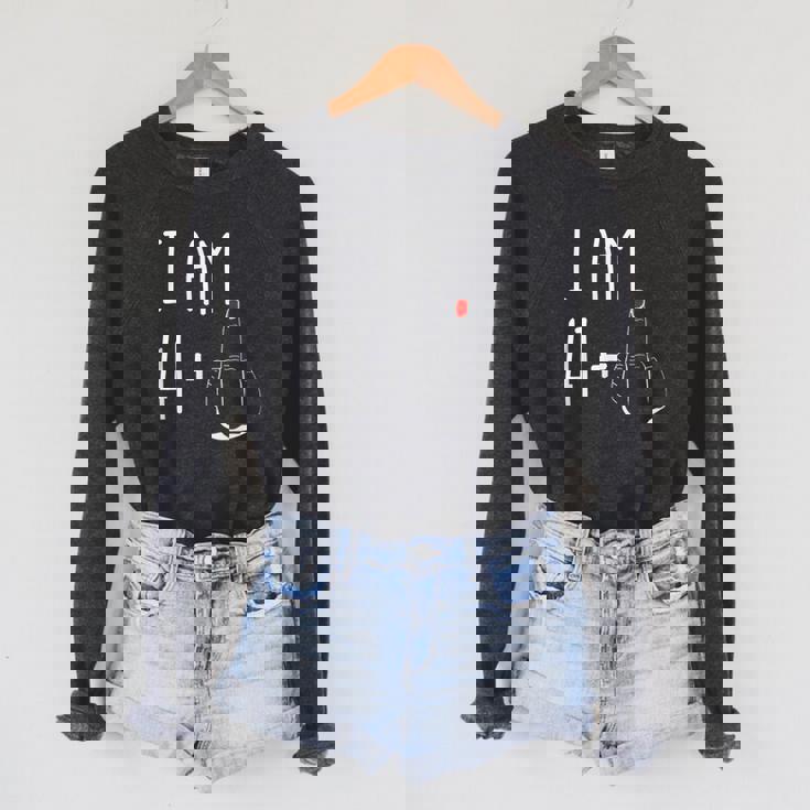 I Am 41 Plus 1 Middle Finger Girl 42Nd Birthday 42 Years Old Sponge ...