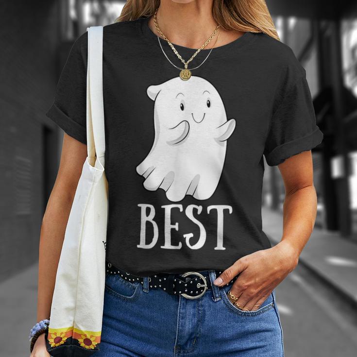 Best Boos Best Friends Cute Ghost Halloween Matching Costume T-Shirt ...
