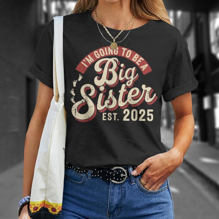 Big Sister Est 2025 Primeraez Queoy A Ser Una Hermana Mayor Camiseta ...