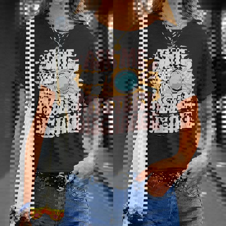 Embarrassing Inappropriate Discharge Adult Humor T-Shirt | Mazezy