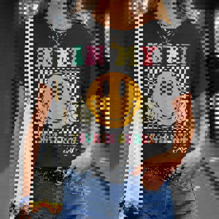 In My Fourth Grade Era Teacher Kid First Day Of School T-Shirt - Monsterry