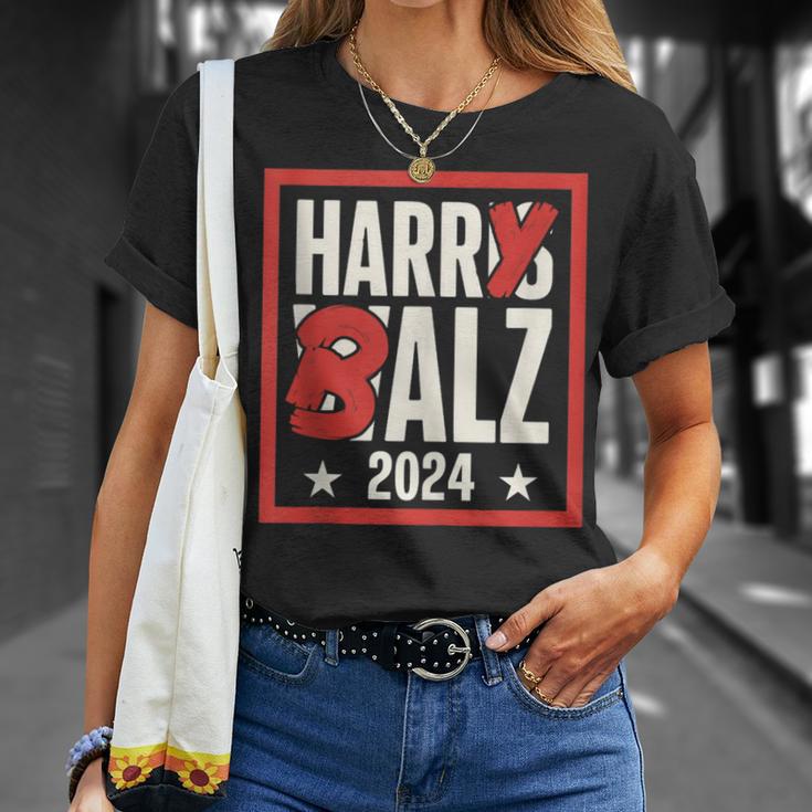 Harry Balz 2024 Political Campaign Harris Walz Memes Tank Top T-Shirt ...