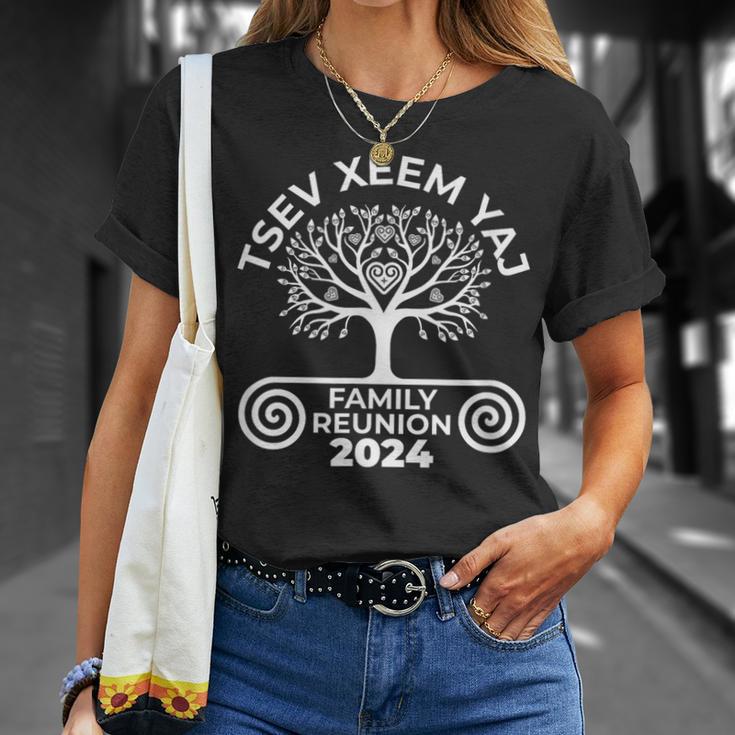 Hmong Yang Family Reunion 2024 T-Shirt - Monsterry