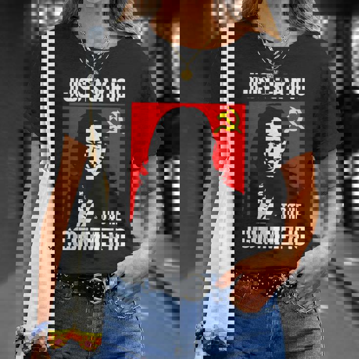 Just Say No To The Commie Ho Kamala Harris T-Shirt - Monsterry