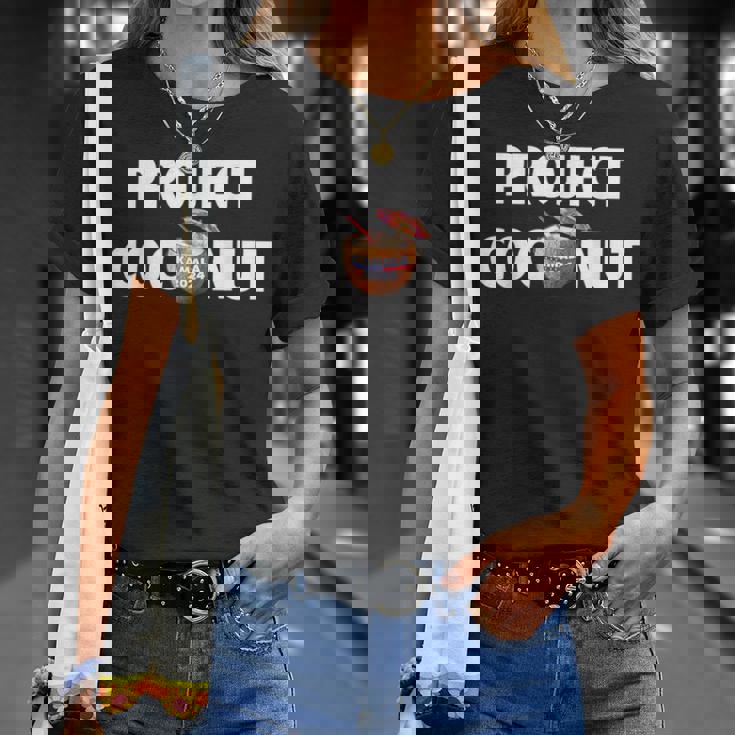 Kamala Harris 2024 Coconut Tree Meme Project Coconut T-Shirt - Monsterry