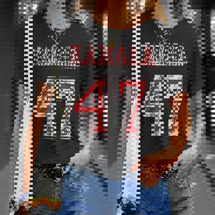 Kamala Harris 47 Th President Usa America 2024 Election T-Shirt | Mazezy