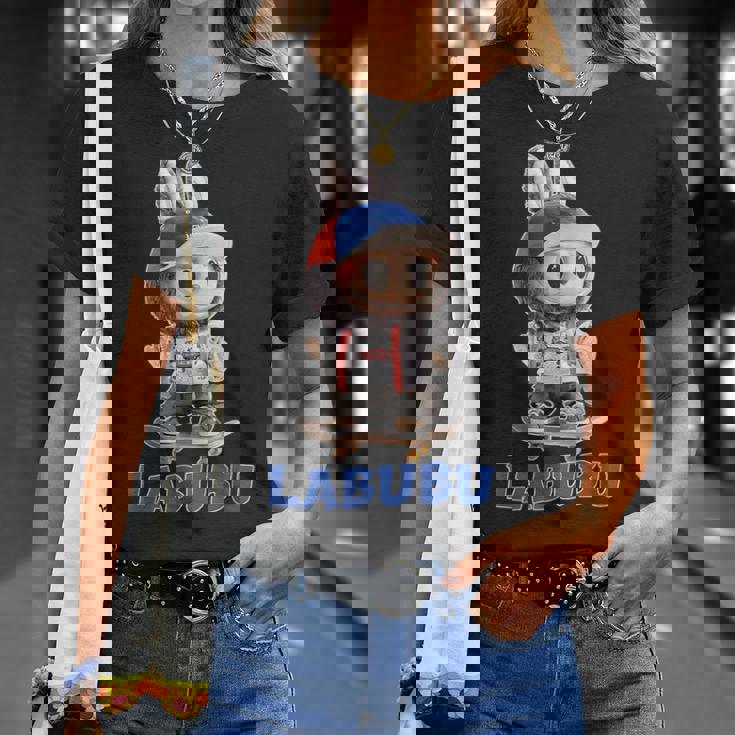 Labubu Lover Cute Labubu Party Meme T-Shirt | Mazezy