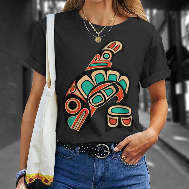 Pacific Northwest Orca Whale Native American Haida Tribal T-Shirt ...