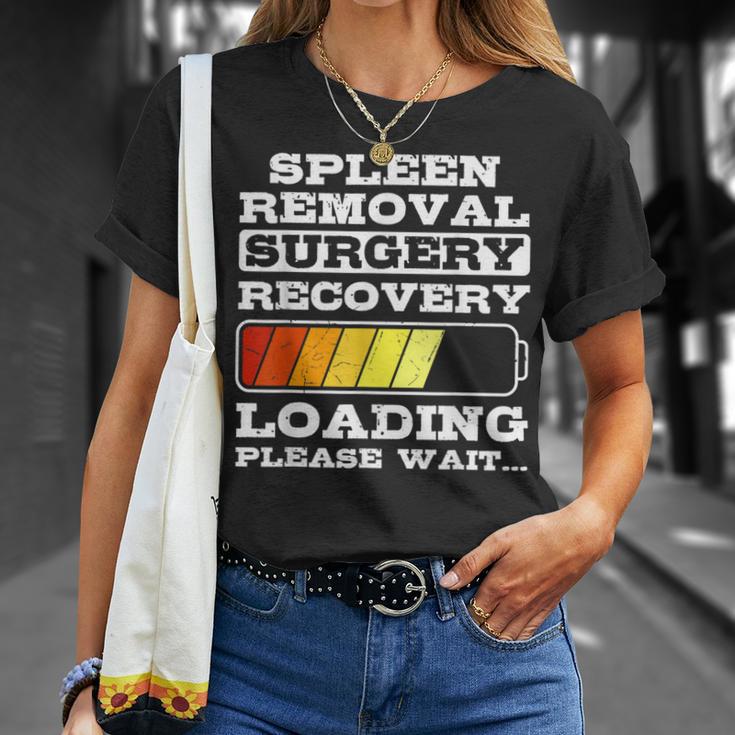 Spleen Removal Surgery Recovery Loading Get Well Post-Op T-Shirt ...